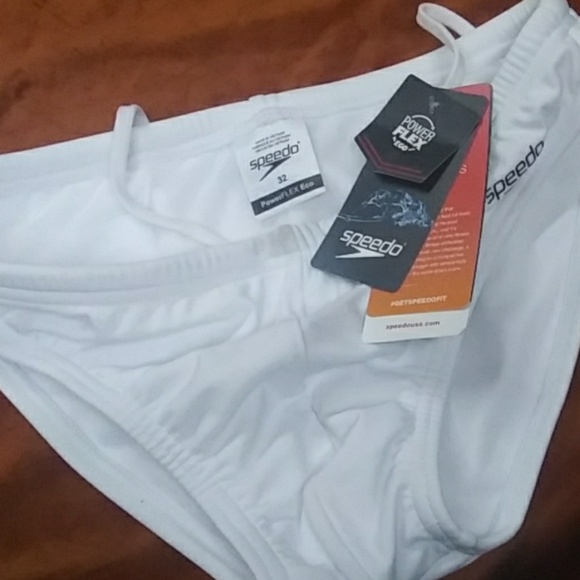 Speedo | Swim | Mens Speedo Size 32 White New With Tags | Poshmark